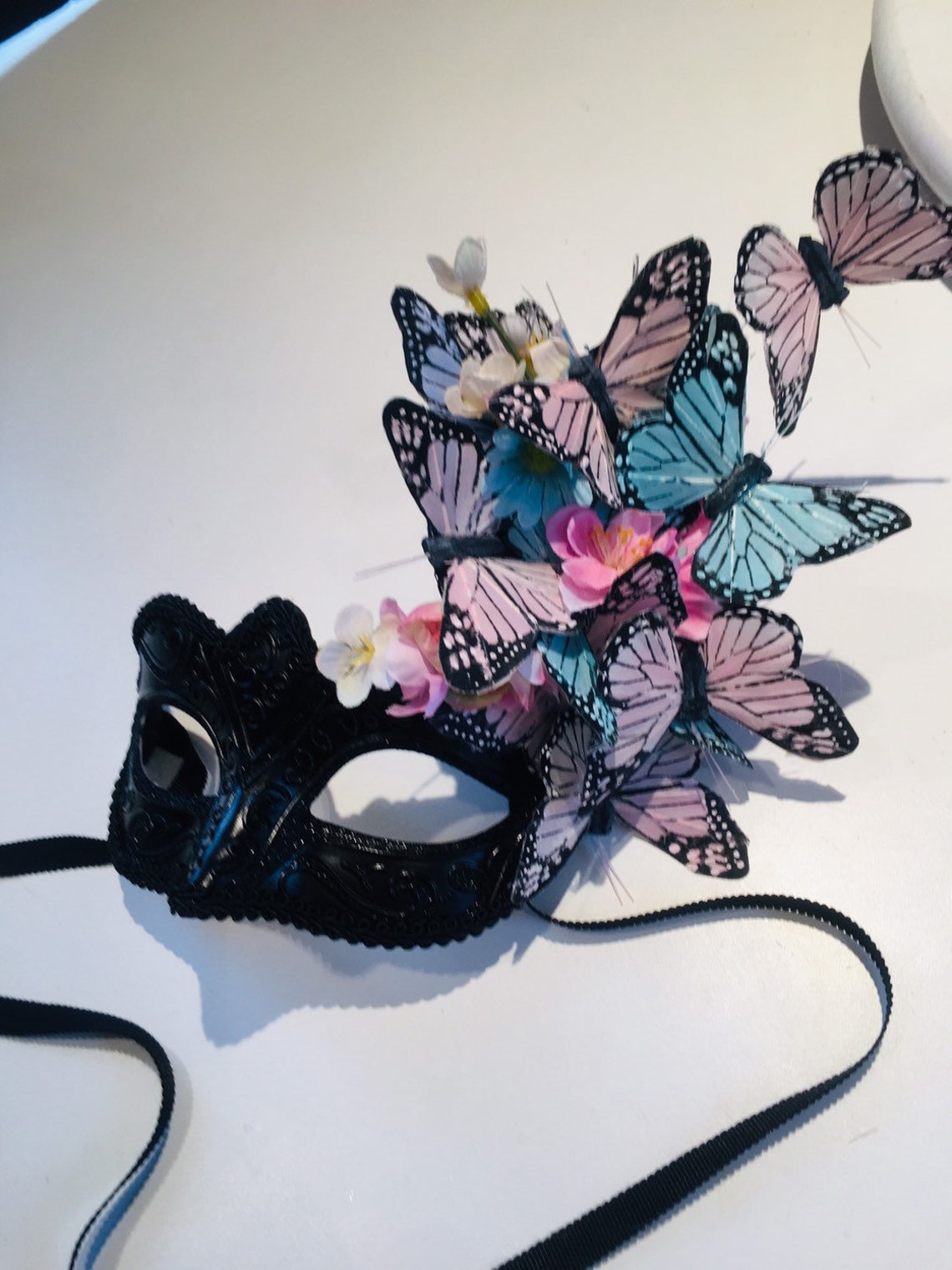 Pastel Masks Butterfly Costume Masquerade Party | Etsy
