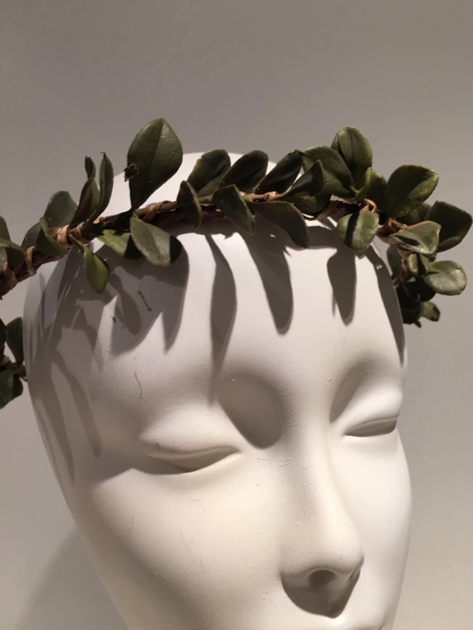 Caesar Headpiece Leaf Crown Goddess Headdress - Etsy