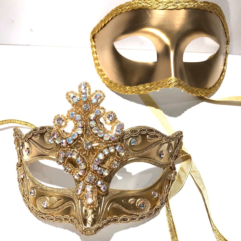 Masquerade Mask Set - Etsy