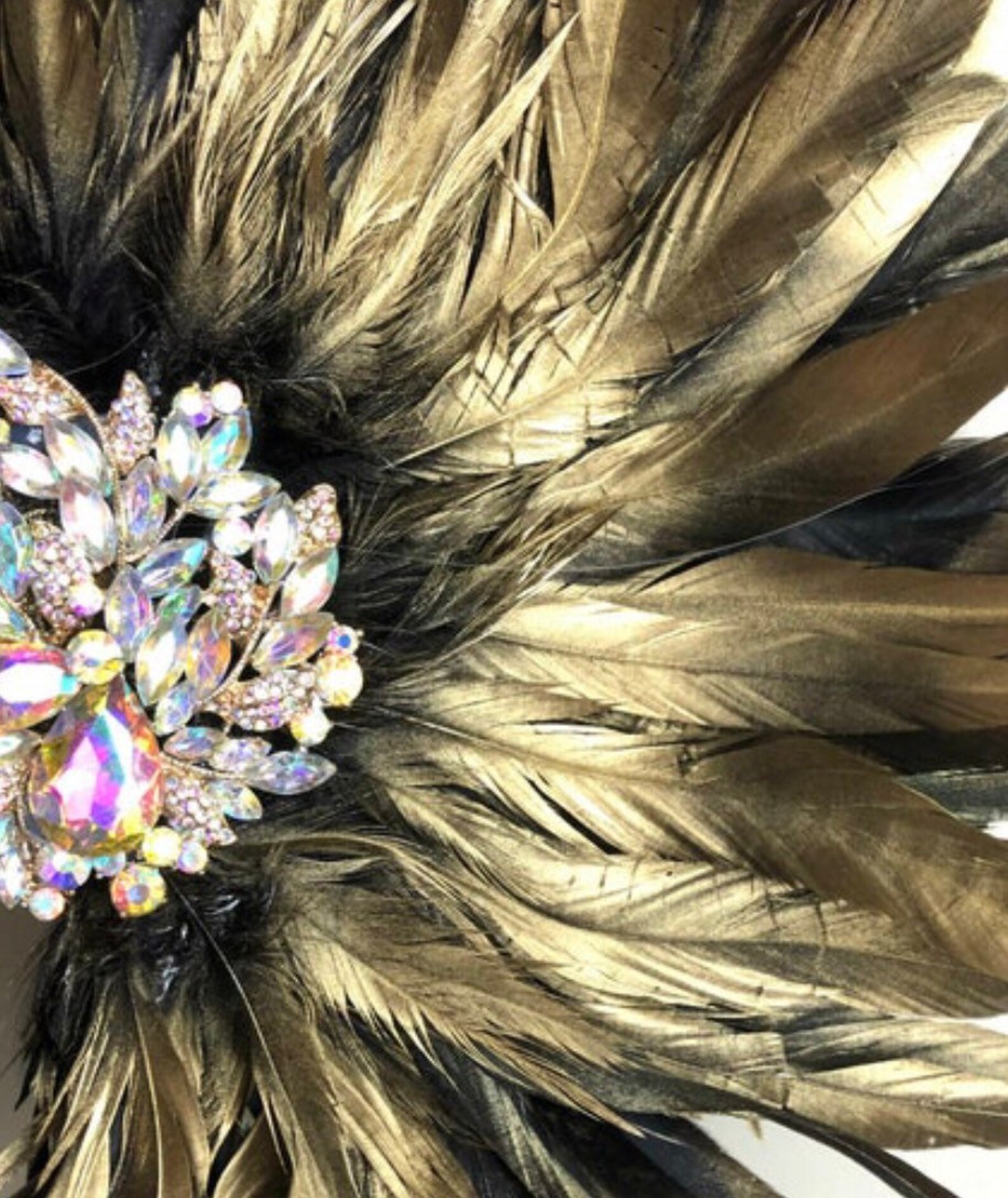 Gold Feather Mask Masquerade Mask Halloween Mardi Gras - Etsy