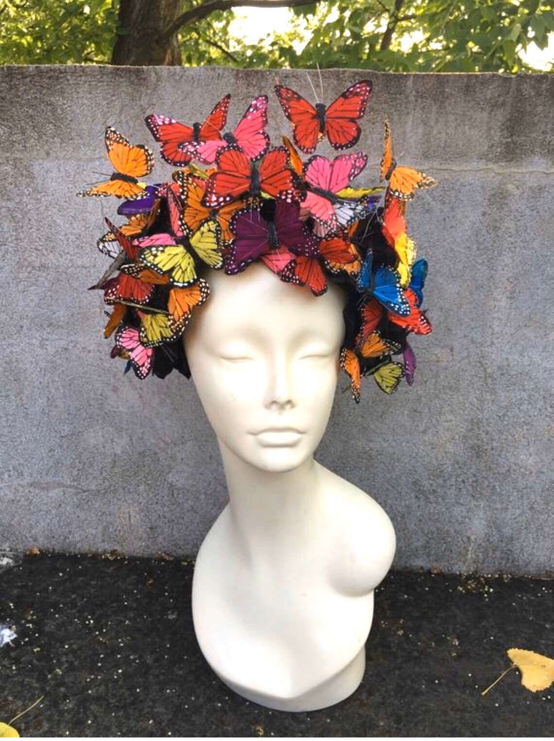 Butterfly Headpiece Derby Fascinator Tea Party Hat - Etsy