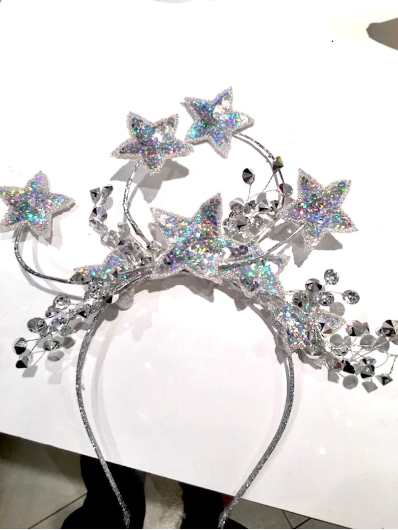 Star Headdress constellation Headband Shooting Star - Etsy