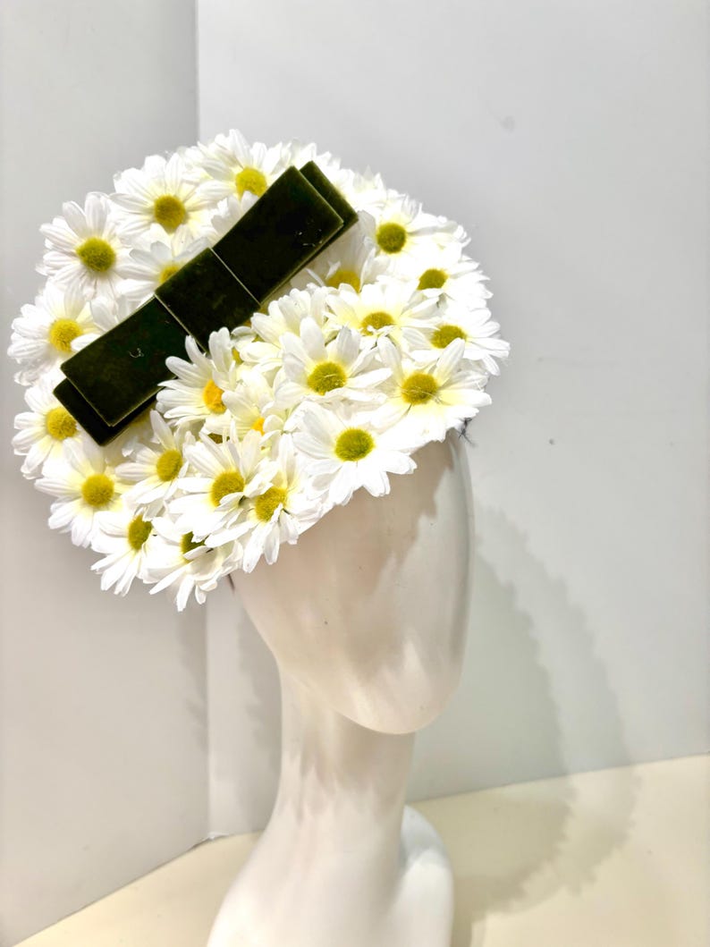 Daisy Fascinator -kentucky Derby- Hat Lunch - Etsy
