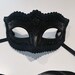 Small Masquerade Mask Black Masks - Etsy