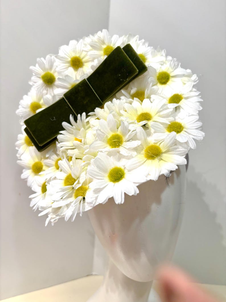 Daisy Fascinator -kentucky Derby- Hat Lunch - Etsy