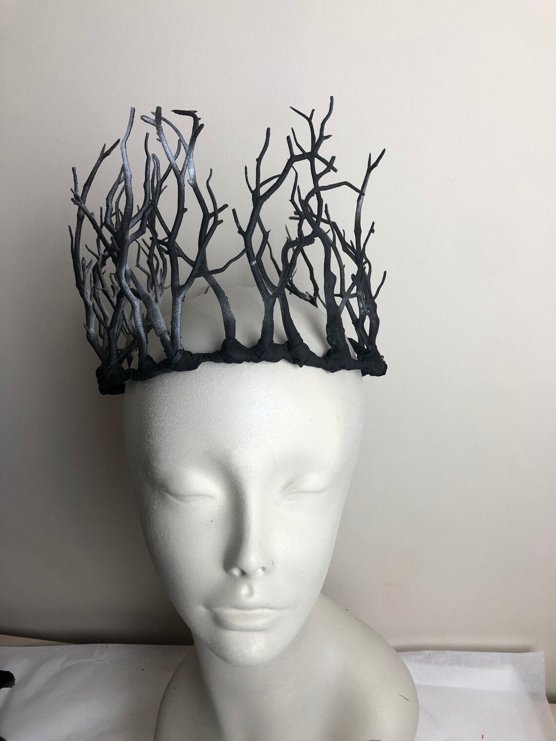 Twig Crown Headpiece Branch Headdress Woodlands - Etsy