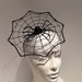 Spider Web Fascinator Halloween Headband - Etsy