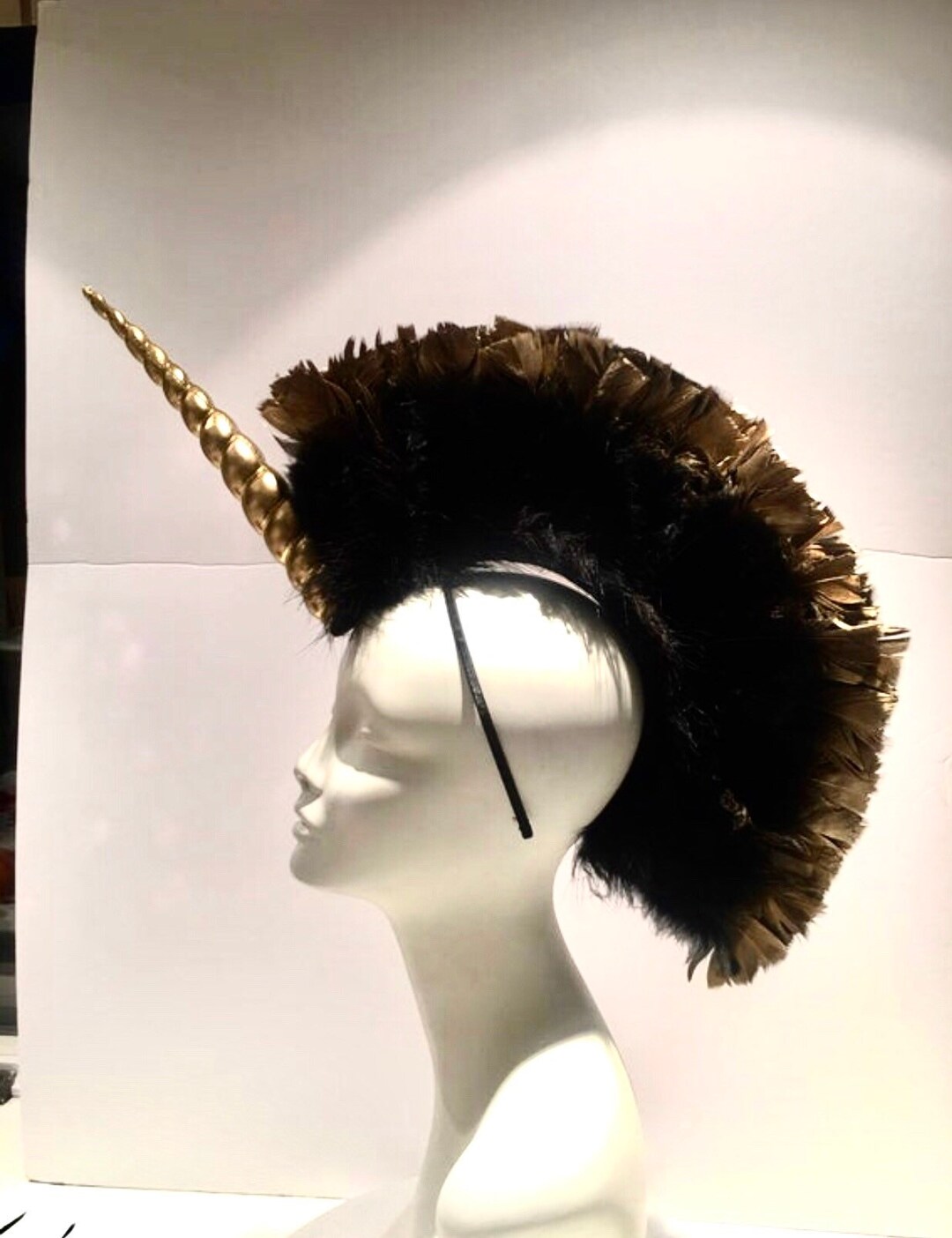 Unicorn Headpiece- Festival Wear- Mohawk Costume- Cosplay - Etsy