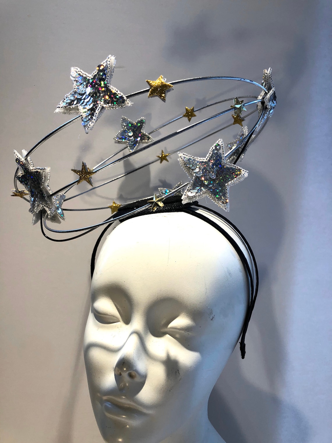 Galaxy Headband Star Headdress Space Constellation | Etsy