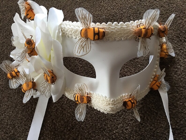 Masquerade Mask- Bee costume -Halloween - Etsy Italia