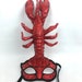 Lobster Masquerade Mask Mardi Gras Seafood Festival - Etsy