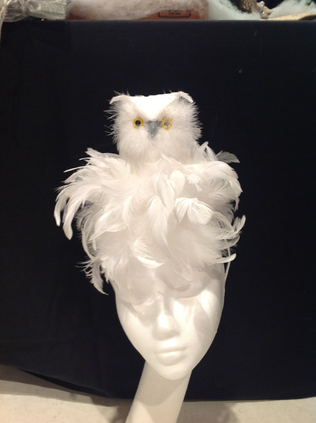 White Fascinator- Bird Headpiece -diner En Blanc - Etsy