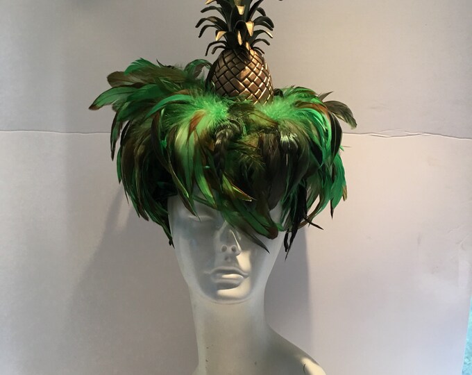 Pineapple Hat Fruit Headband Pineapple Costume Green - Etsy