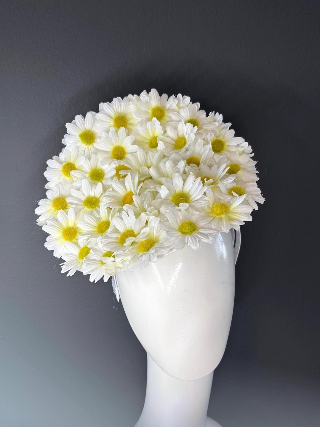 Daisy Fascinator -kentucky Derby- Hat Lunch - Etsy