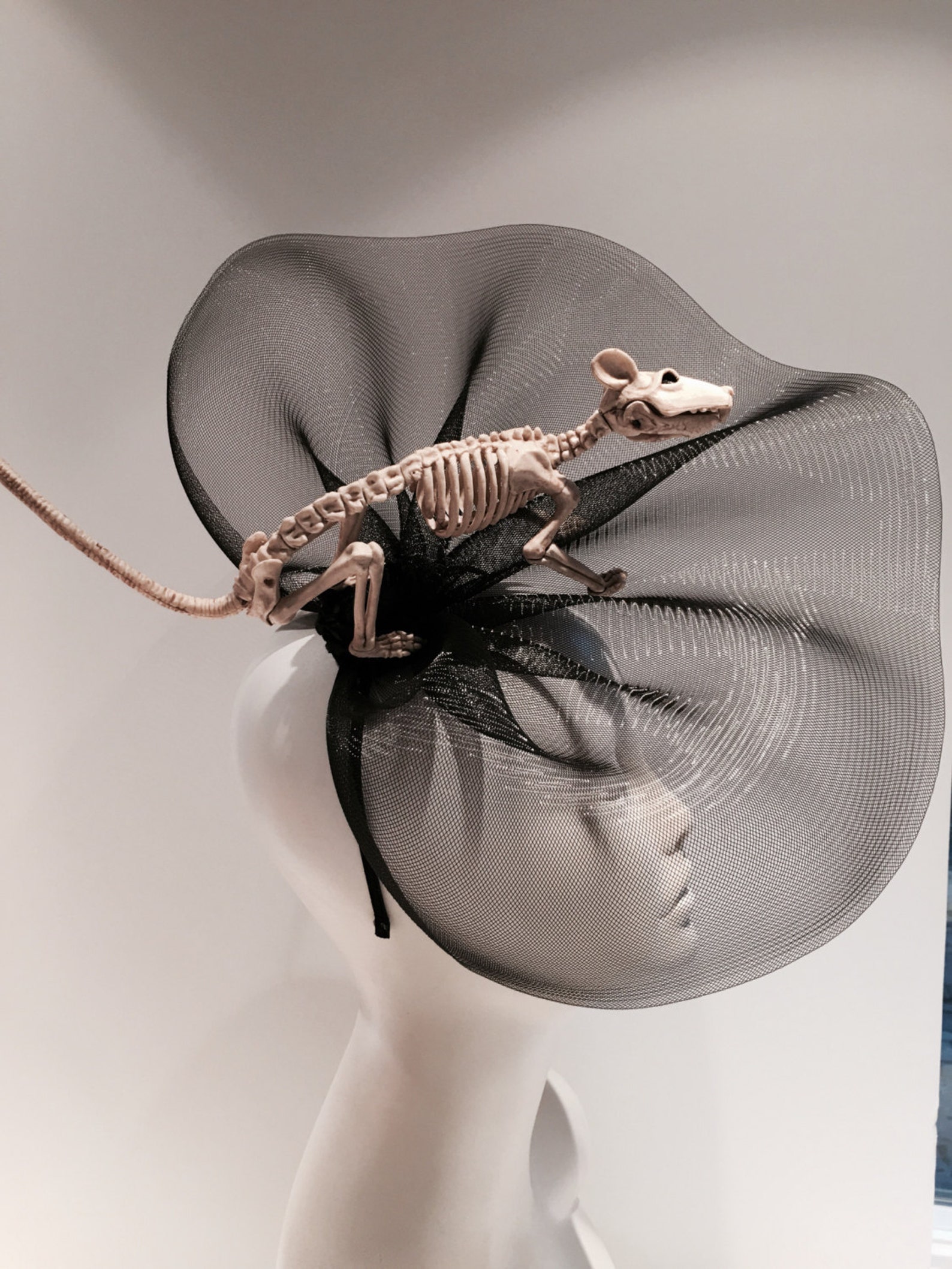 Halloween Fascinator- Rat Headband - Etsy