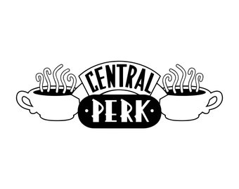 Central Perk Svg | Etsy