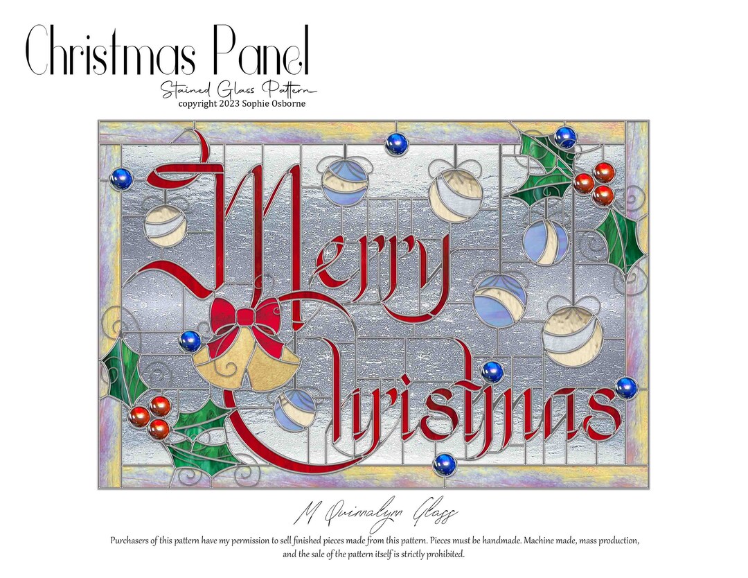 Christmas Panel - Etsy
