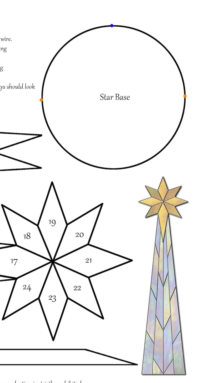 He is Born Stained Glass Nativity Pattern - Etsy