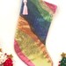Christmas Stockings, Sequin Holiday Stocking, Multi Color Sequin ...