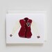 Varsity Jacket Greeting Card Letter Jacket - Etsy