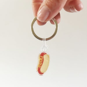 Berks Hot Dog Acrylic Keychain - Etsy