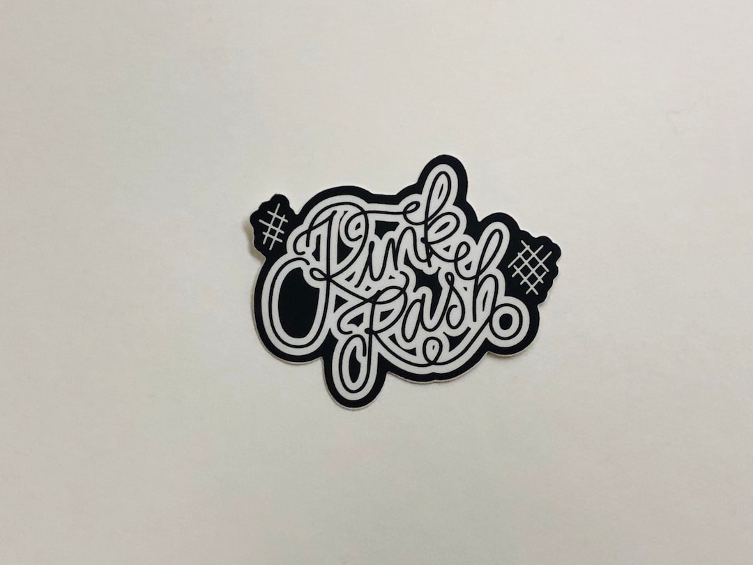 Roller Skate Phrase Rink Rash Sticker Roller Derby - Etsy