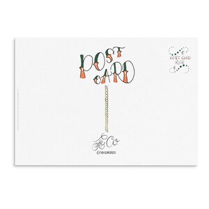 Howdy Partner Cowboy Hat Postcard - Etsy