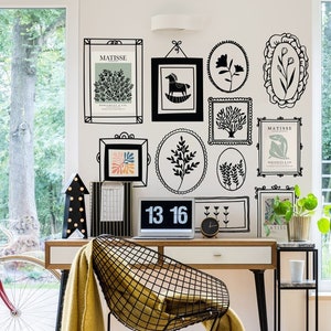 Wall Decal Frames - Etsy