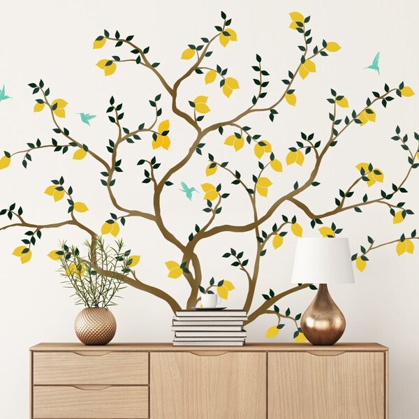 Lemon Wall Decals - Etsy