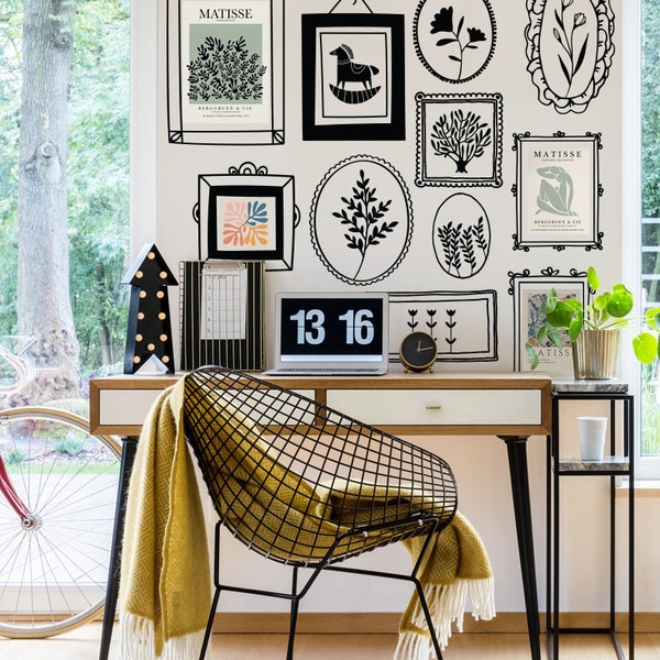 Wall Decal Frames - Etsy