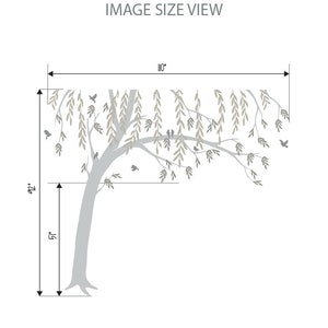 Willow Tree Wall Decal: Transform Nurseries and Kids Rooms With Nature ...