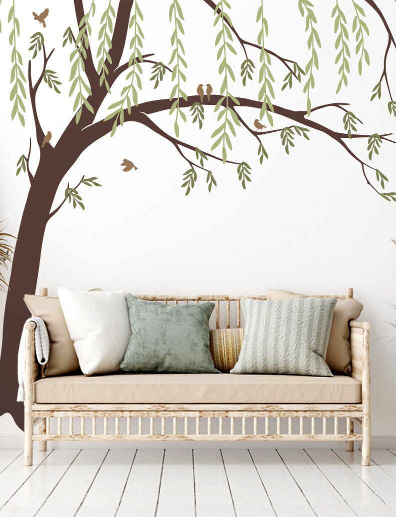 Willow Tree Wall Decal: Transform Nurseries and Kids Rooms With Nature ...