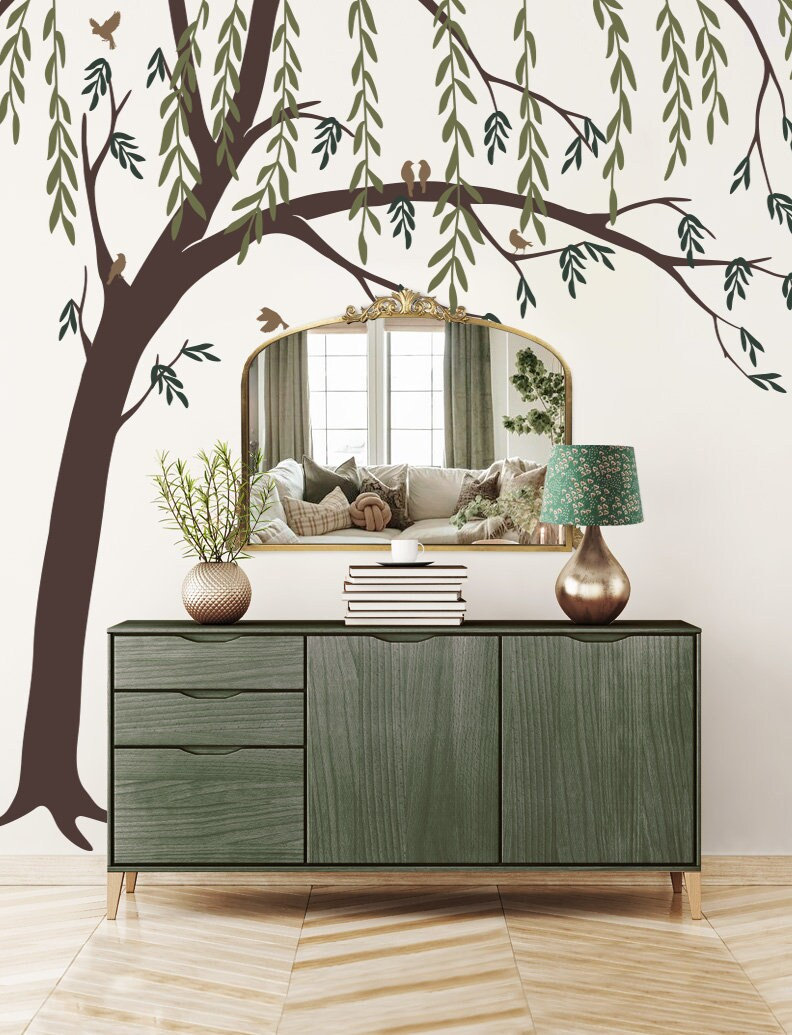 Willow Tree Wall Decal: Transform Nurseries and Kids Rooms With Nature ...