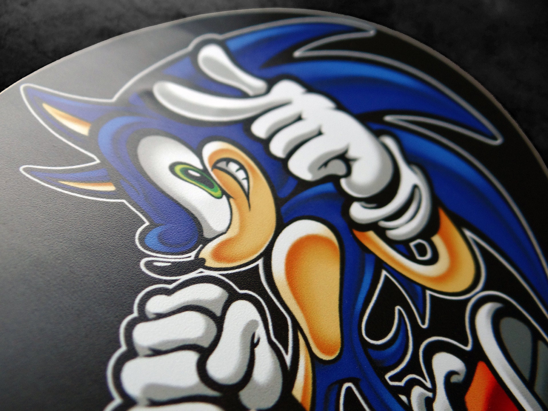 SONIC THE HEDGEHOG 4 Large Vinyl Sticker - Etsy