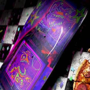 FNAF (five Nights at Freddy's) 8" Skateboard Deck - Etsy