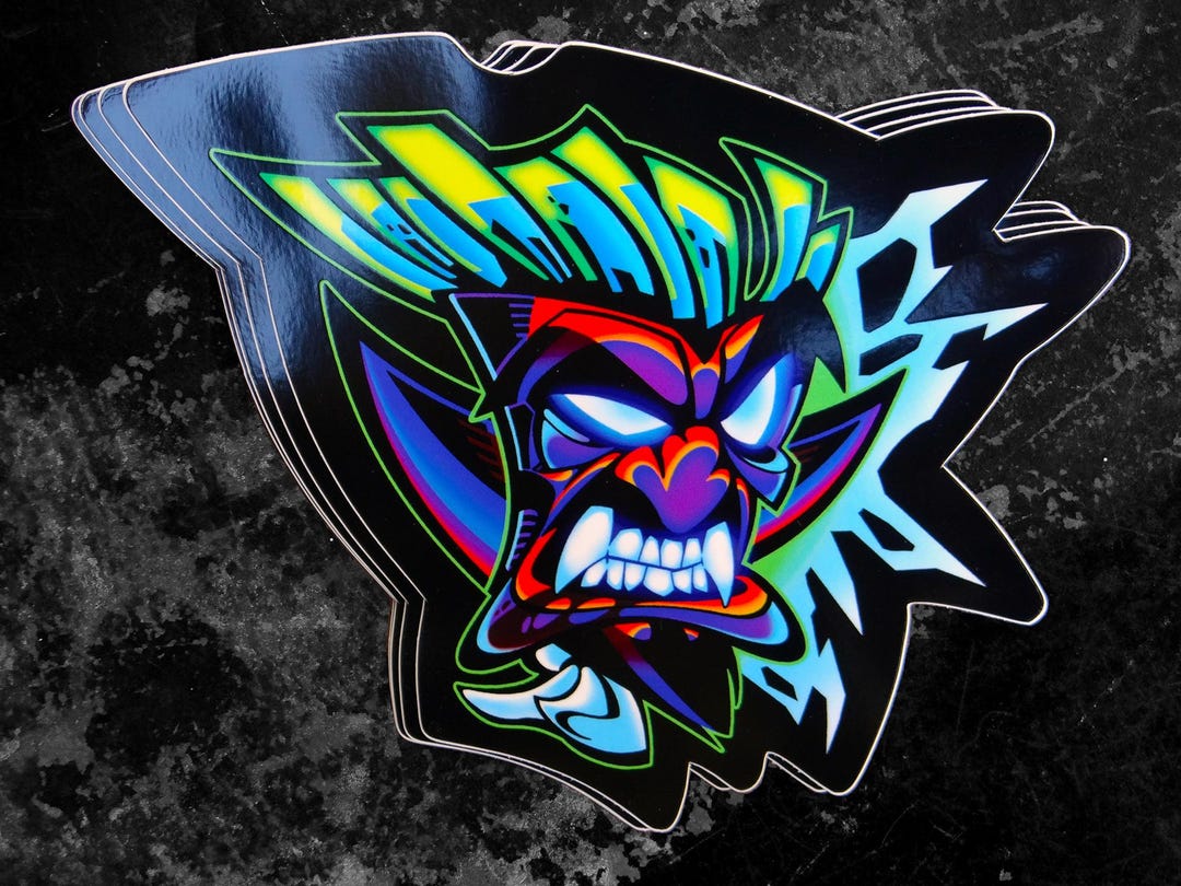 VAMPIRE FRYLOCK 6" (aqua Teen Hunger Force) Glossy Sticker - Etsy