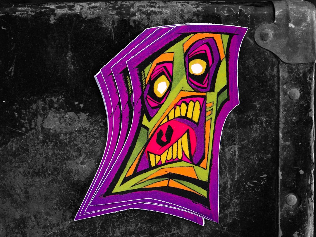 SCREAMER 6" Large Vinyl Sticker - Etsy