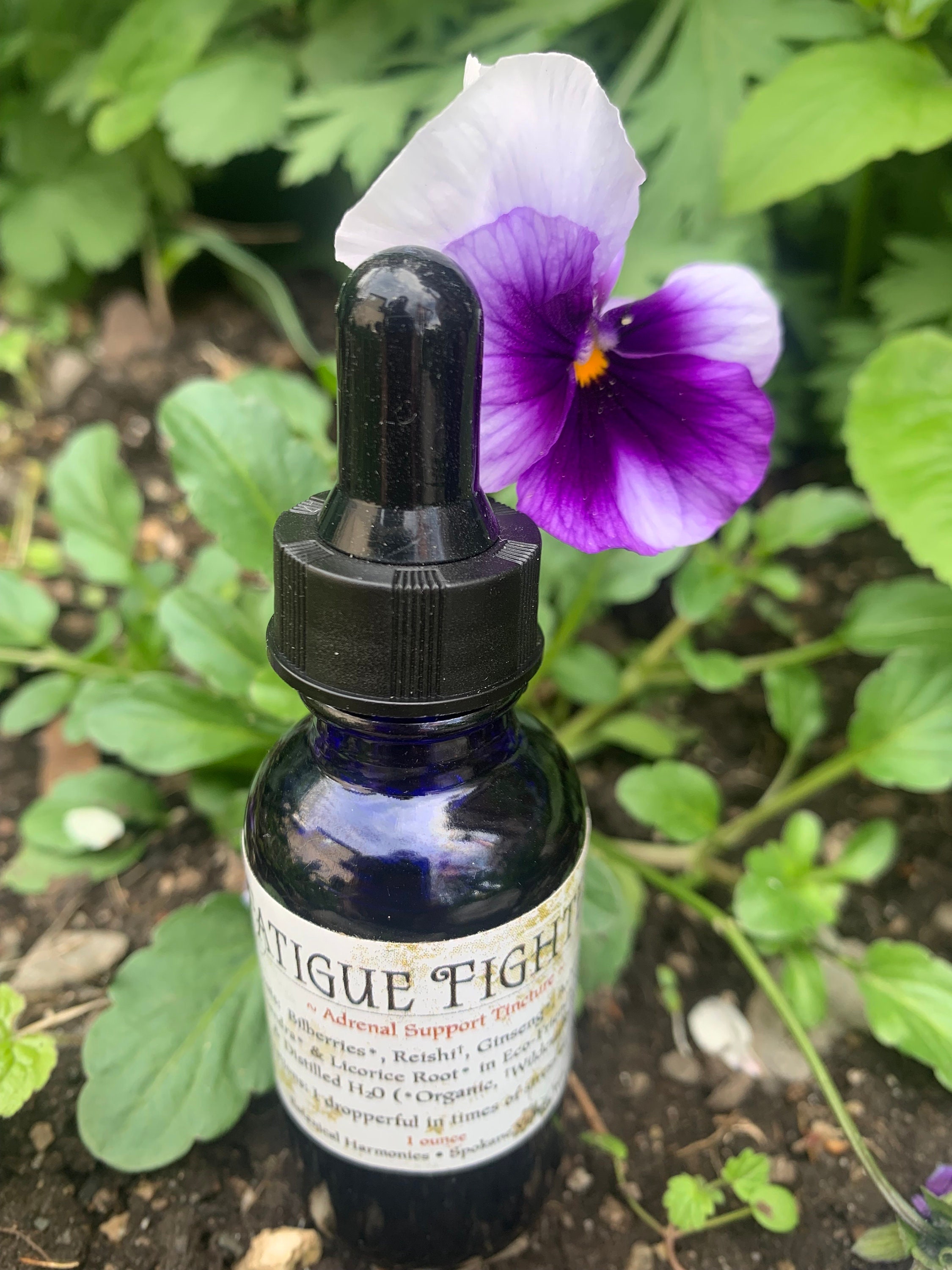 Adrenal Support fatigue Fighter Alcohol Tincture - Etsy