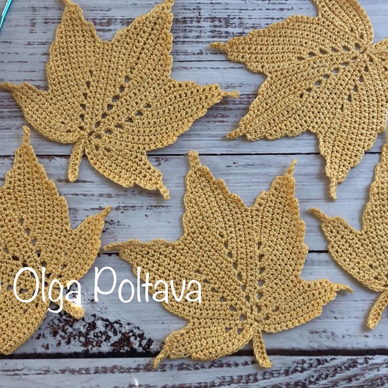 Simple Maple Leaf Pattern - Etsy