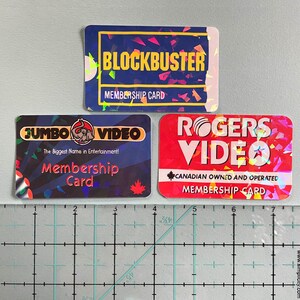 Retro VHS Video Rental Membership Stickers - the Nostalgia Trifecta ...