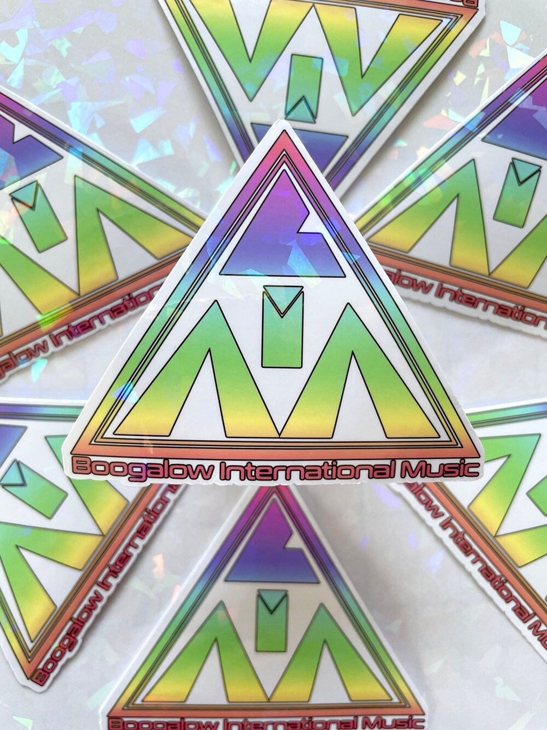 BIM Mark (rainbow) - Holographic Sticker Decal - Etsy