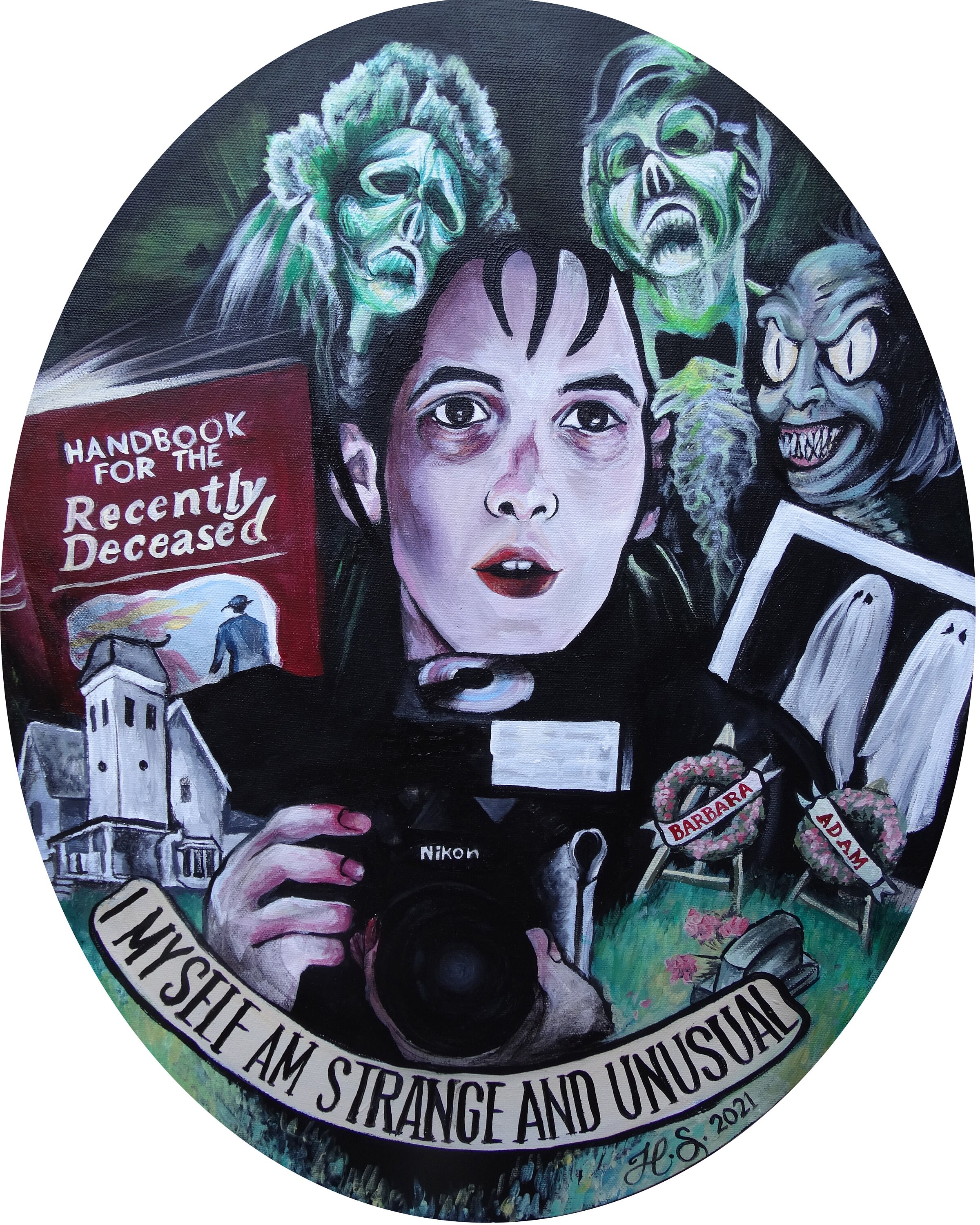 Beetlejuice Lydia Deetz Nikon Camera