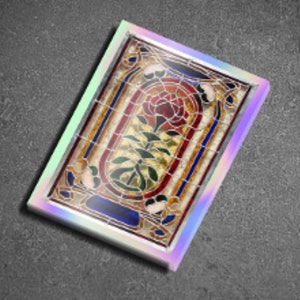 Extra Large Stranger Things Sticker Creel House Stained Glass Window ...