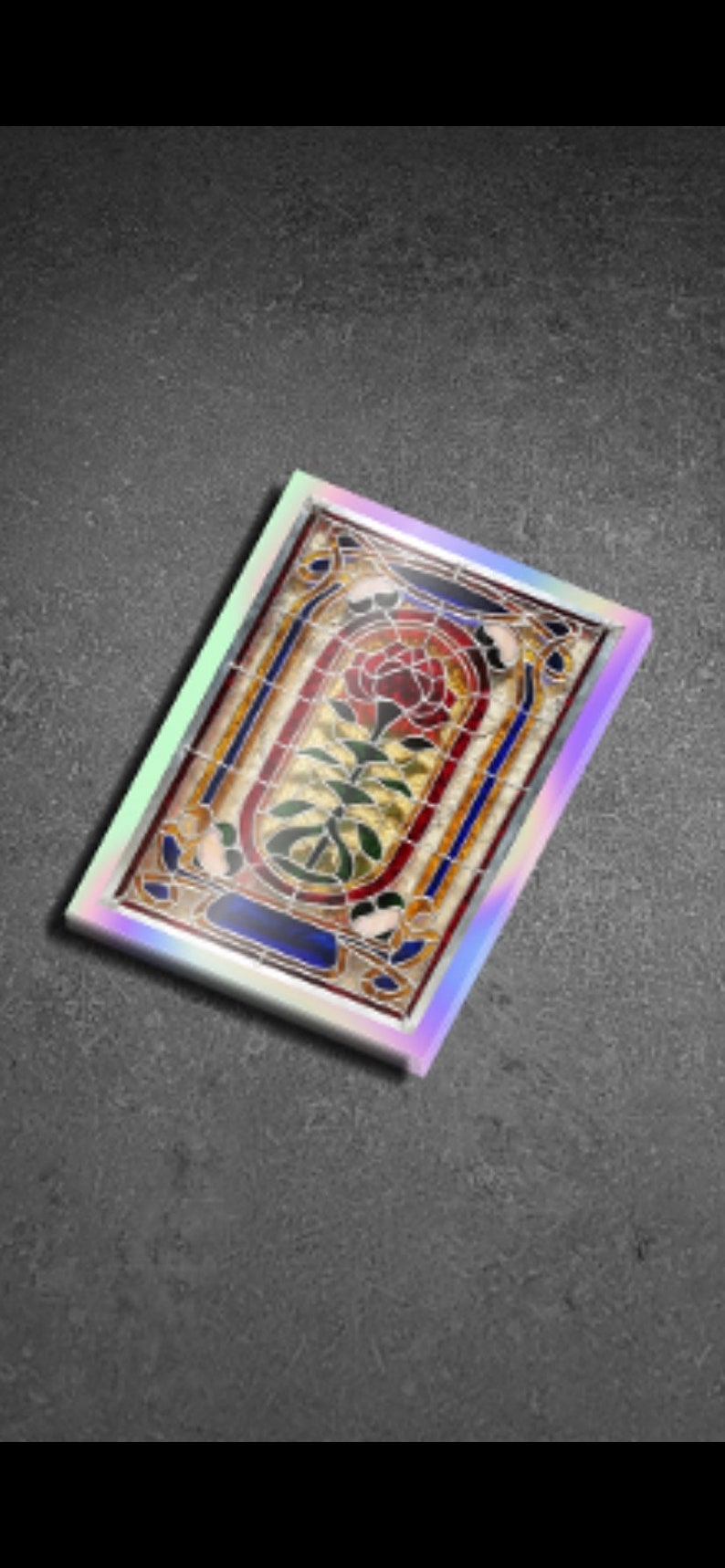 Extra Large Stranger Things Sticker Creel House Stained Glass - Etsy