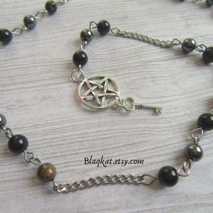 Dark Goddess Hecate Witches Ladder Set of Gemstone Pagan - Etsy UK