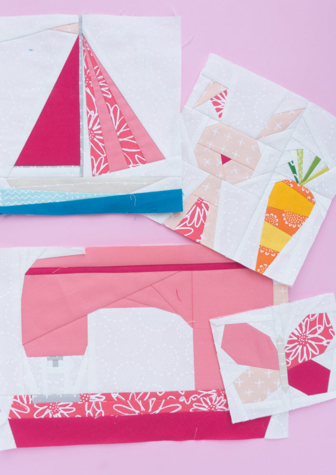 Sailboat Paper Piecing Pattern - Quilt Block Pattern - Etsy