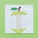 Apple Core [fruit Paper Piecing Pattern] - Etsy