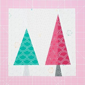 Tree Tree House Quilt Pattern - Foundation Paper Piecing - Two Sizes - Etsy