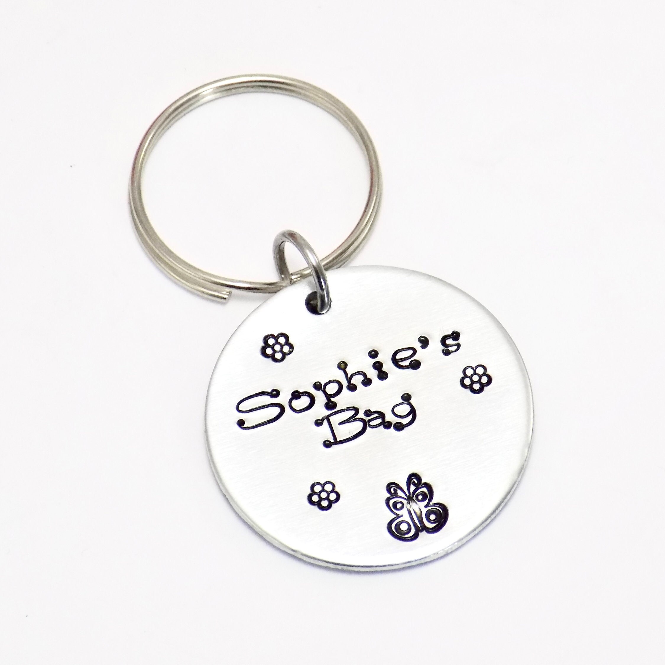 School Bag Name Tag Personalised School Bag Tag Custom Name | Etsy