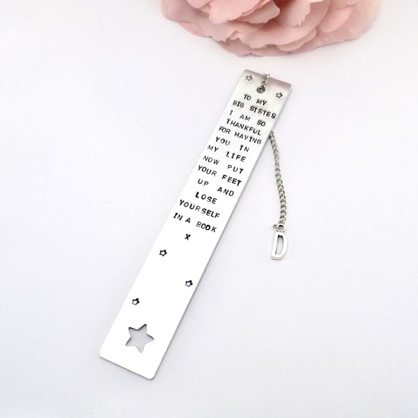 Sister Bookmarks Personalized - Etsy
